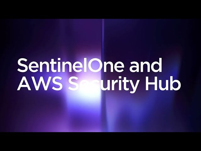 SentinelOne Integration for AWS Security Hub | SentinelOne JP